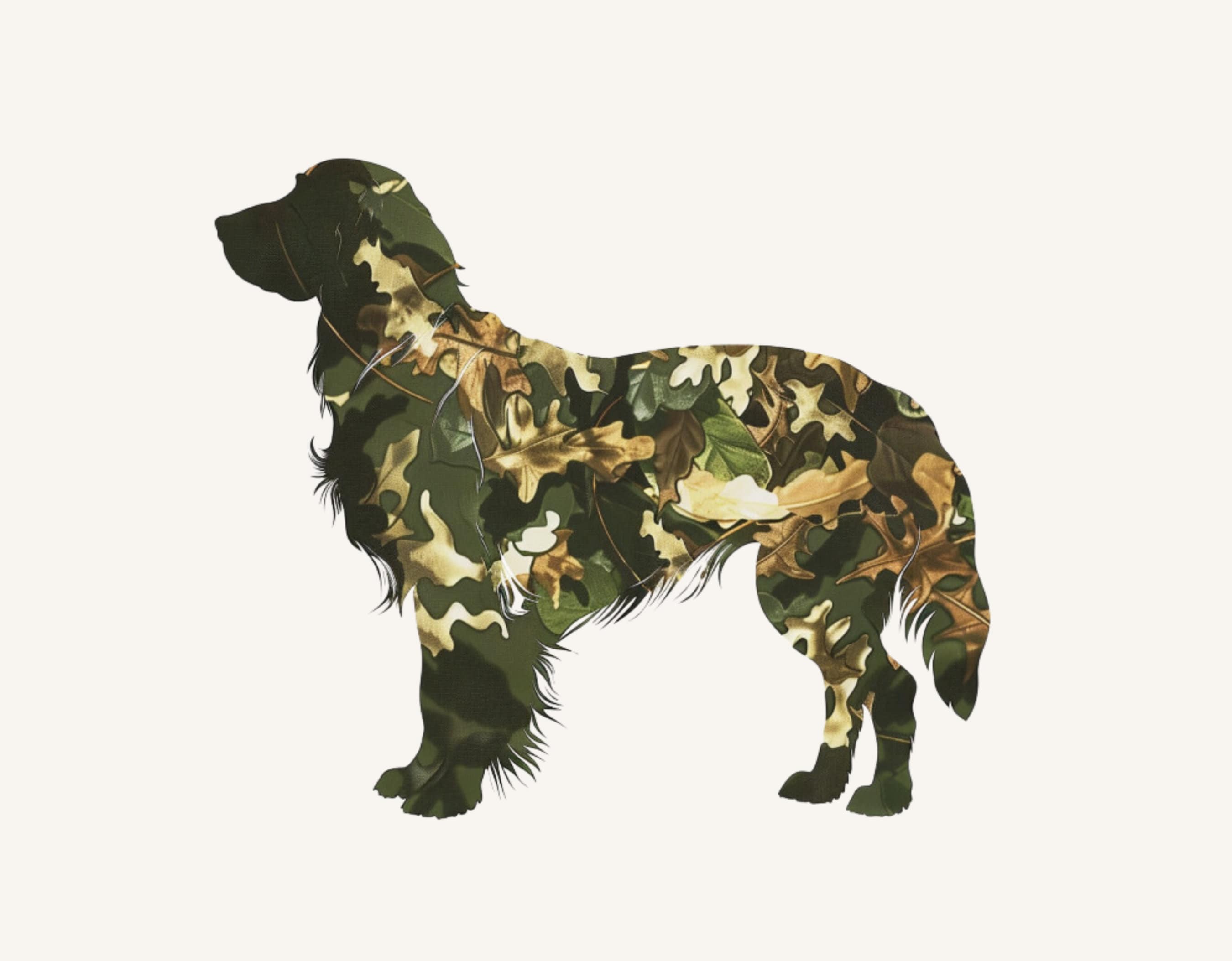 Camo Hunting Dogs PNG, Digital Download BUNDLE, Duck Hunting ...