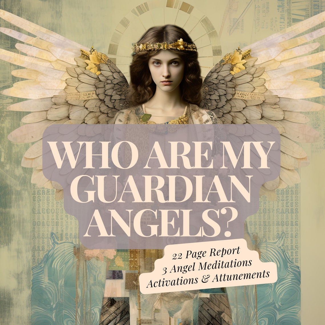 Personalized Guardian Angel Guide 3 Angel Meditations Who Are My ...