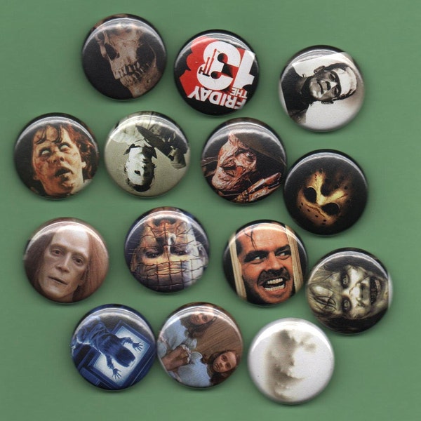 Horror Buttons - Etsy