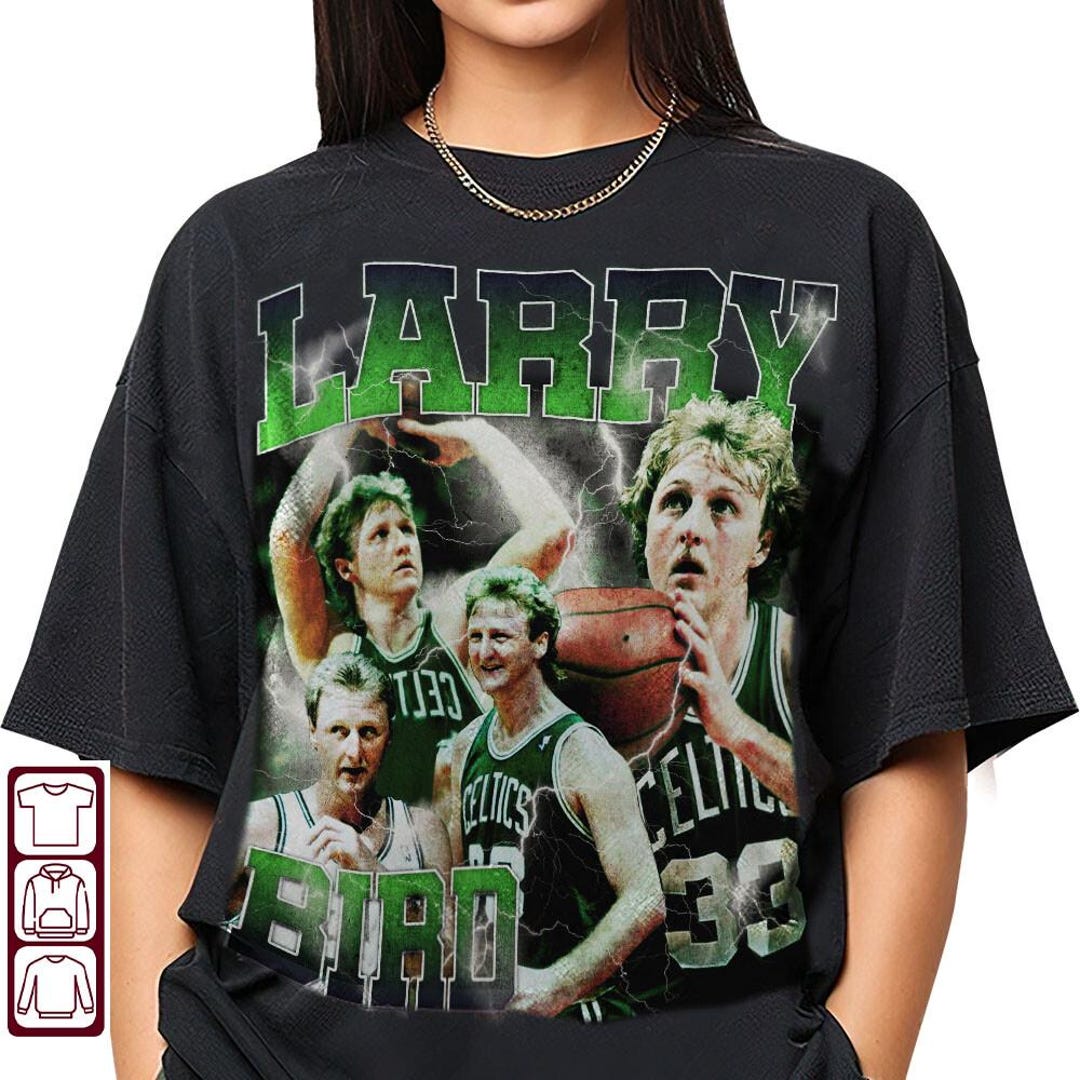 Larry Bird 90s Vintage Shirt, Larry Bird Shirt, Larry Bird Tee, Larry ...