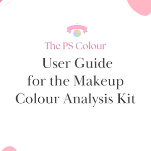 Makeup Colour Analysis Kit Korean Colour Analysis Foundation Shade ...