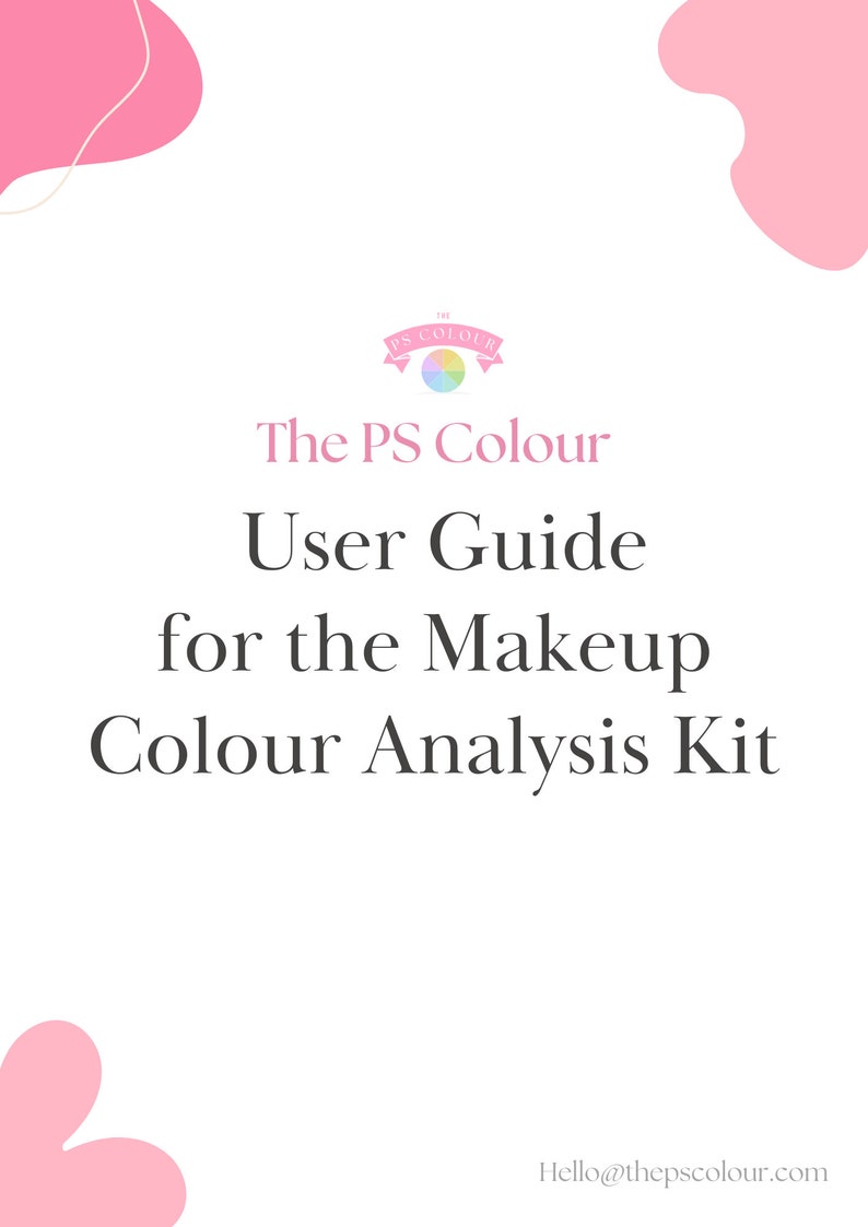 Makeup Colour Analysis Kit Korean Colour Analysis Foundation Shade ...