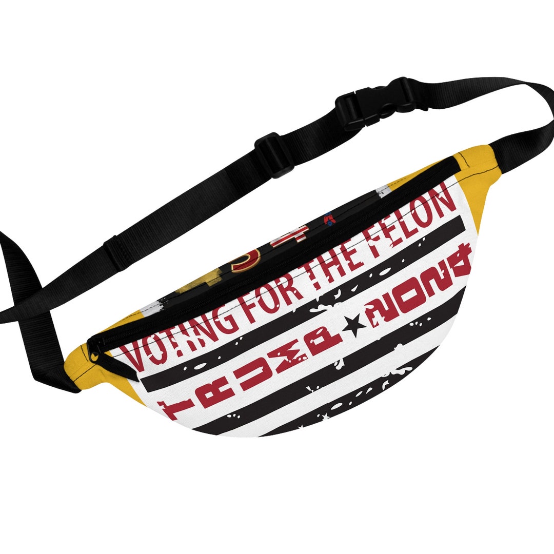 Felon Collection Campaign Trump 2024 Fanny Pack. Man Purse, Felon Purse ...