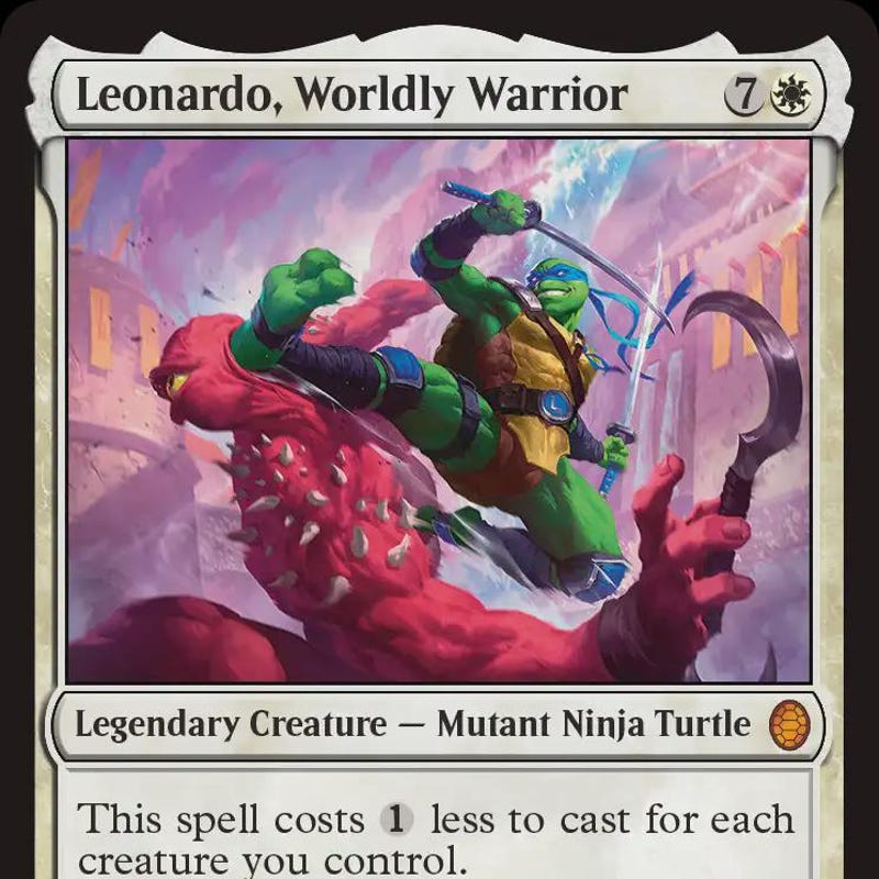 Ninja Turtle Mtg Deck - Etsy