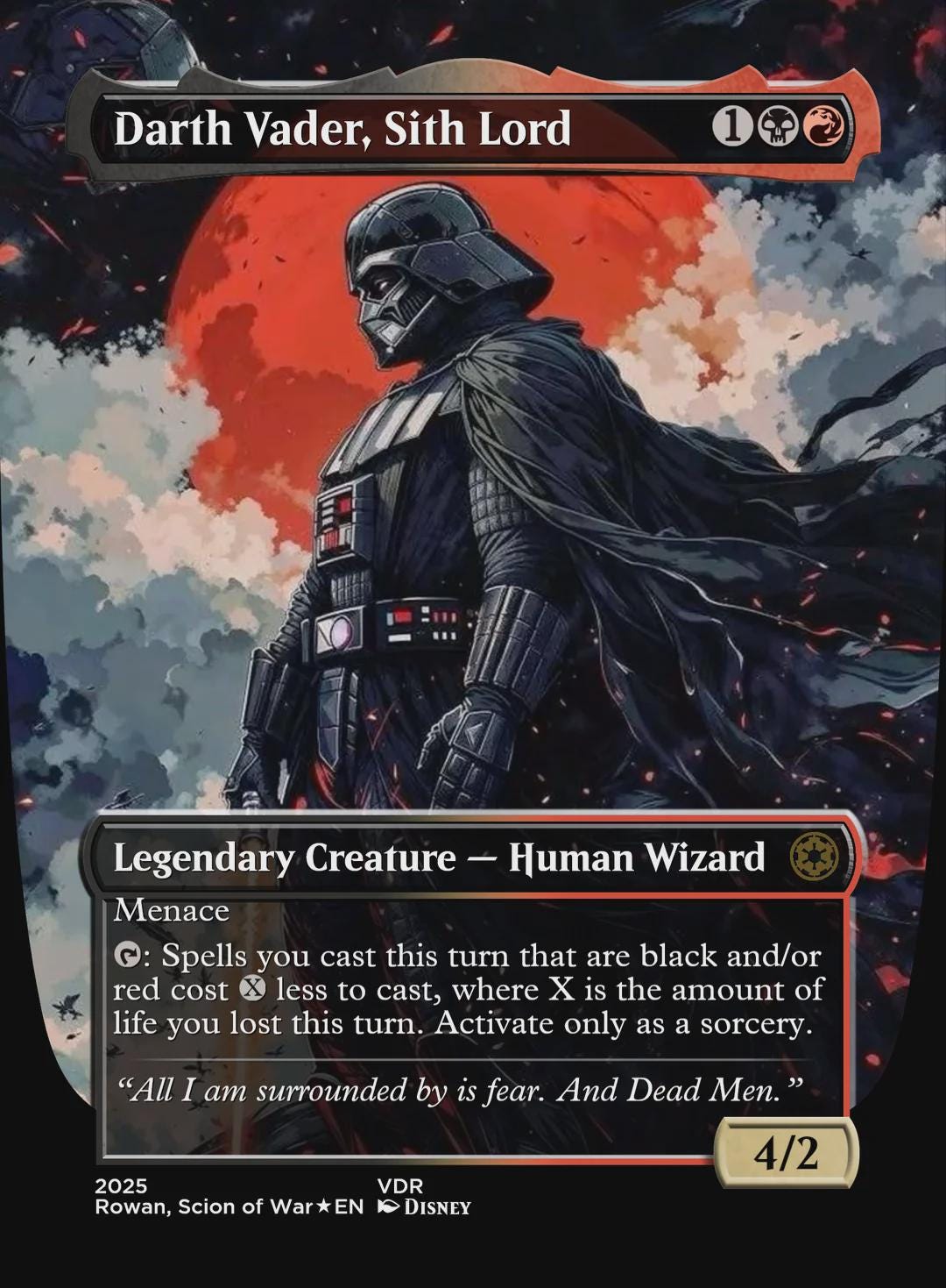 Darth Vader, Sith Lord [Proxy / Orica] – von Magic the Gathering Star ...