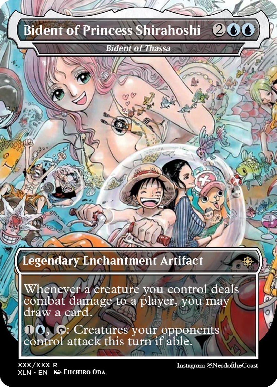 Bident of Princess Shirahoshi [proxy / Orica] – Magic the Gathering One ...