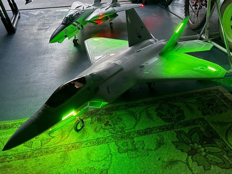 Jetjockeyrc Formation Lights - Freewing Jets F-22 90mm - Plug & Play ...