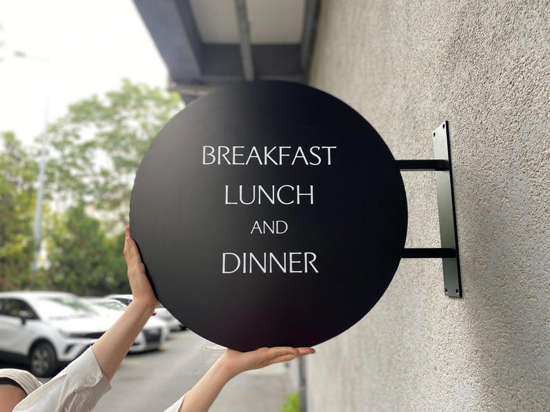 Custom 3D Blade Sign | Double Sided Sign | Outdoor Shop Sign | Business ...