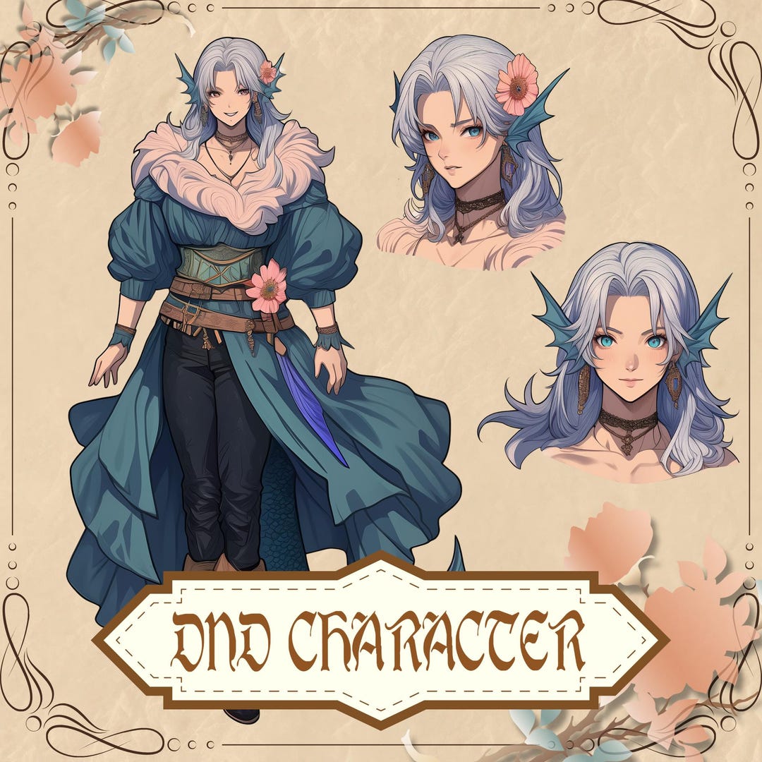 DND, Custom DND Character, Dnd Character, Dnd Commission, Fantasy ...