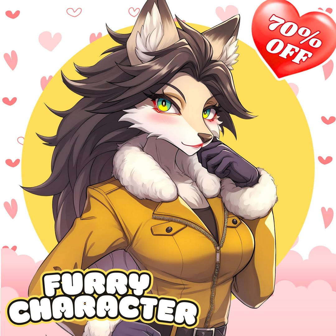 Furry Art Commission Custom Pfp/headshot Anime Furry Profile Picture ...