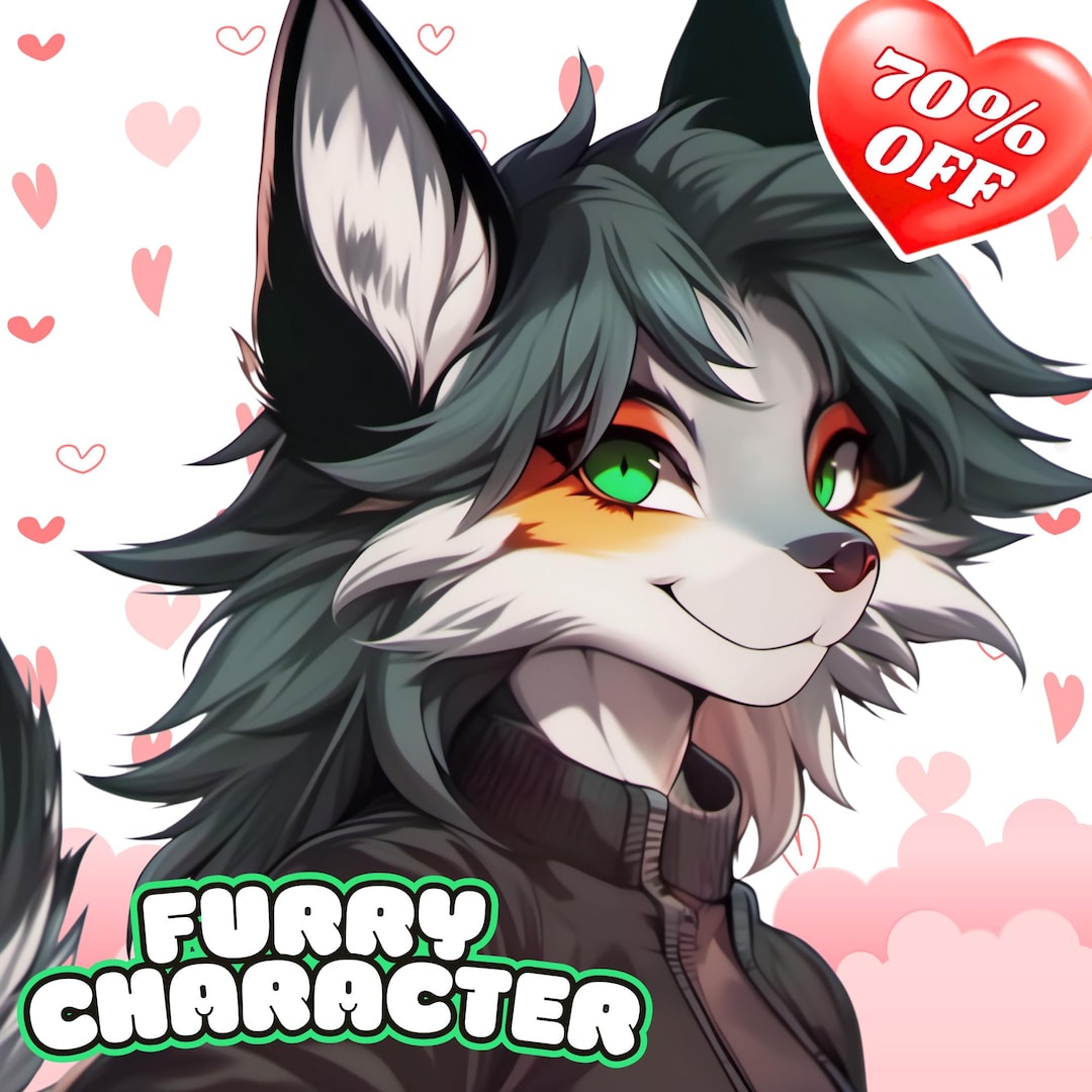 Furry Art Commission Custom Pfp/headshot Anime Furry Profile Picture ...