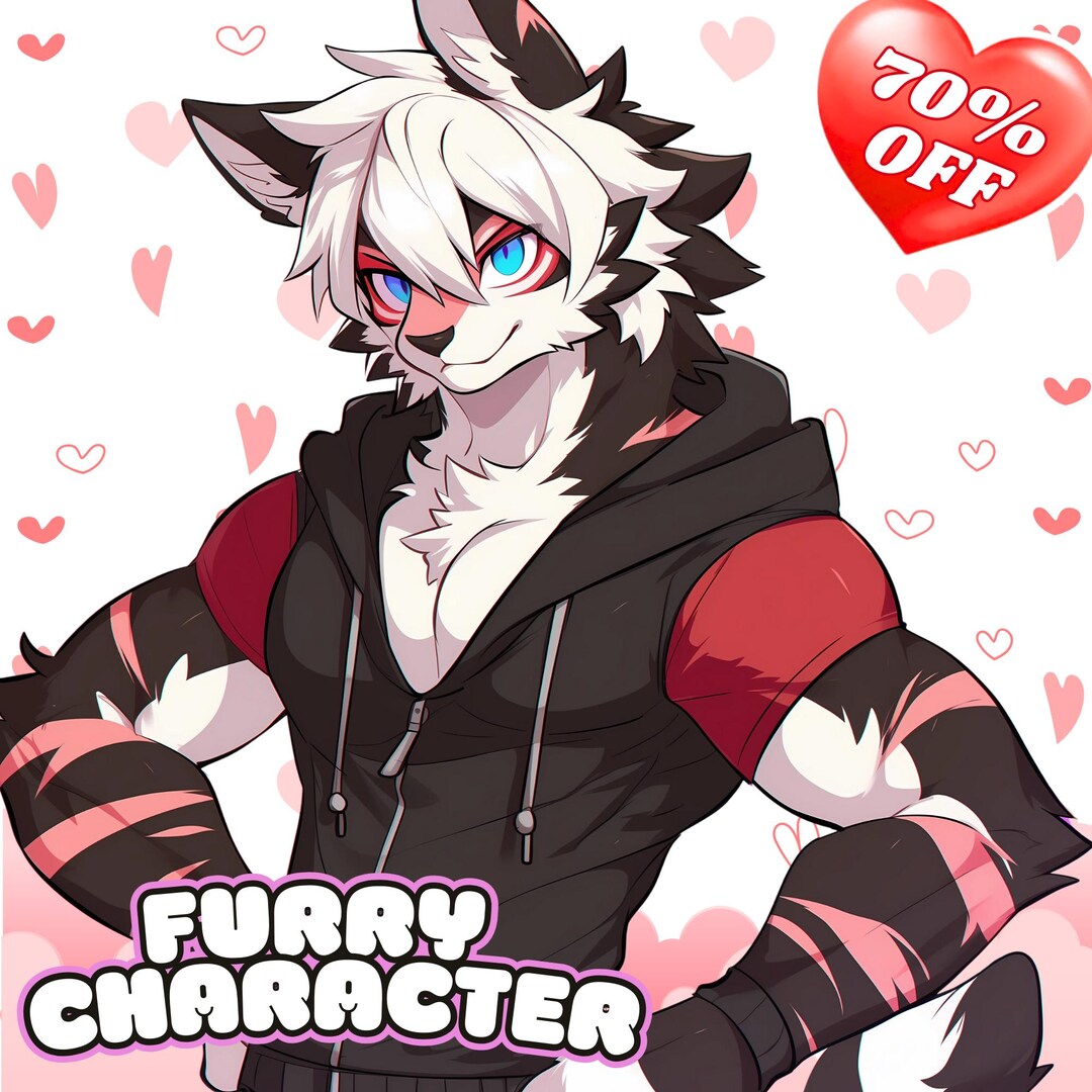 Custom Drawing Anime Character Furry Commission, Furry Icon, Furry ...