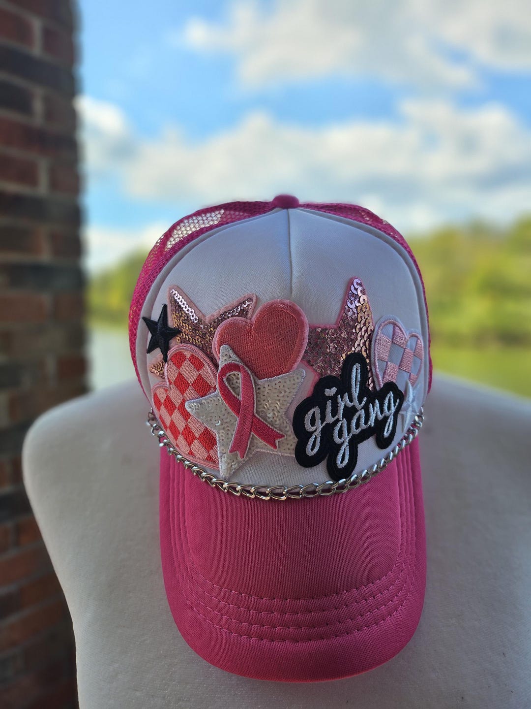 Brest Cancer Awareness Trucker Hat - Etsy