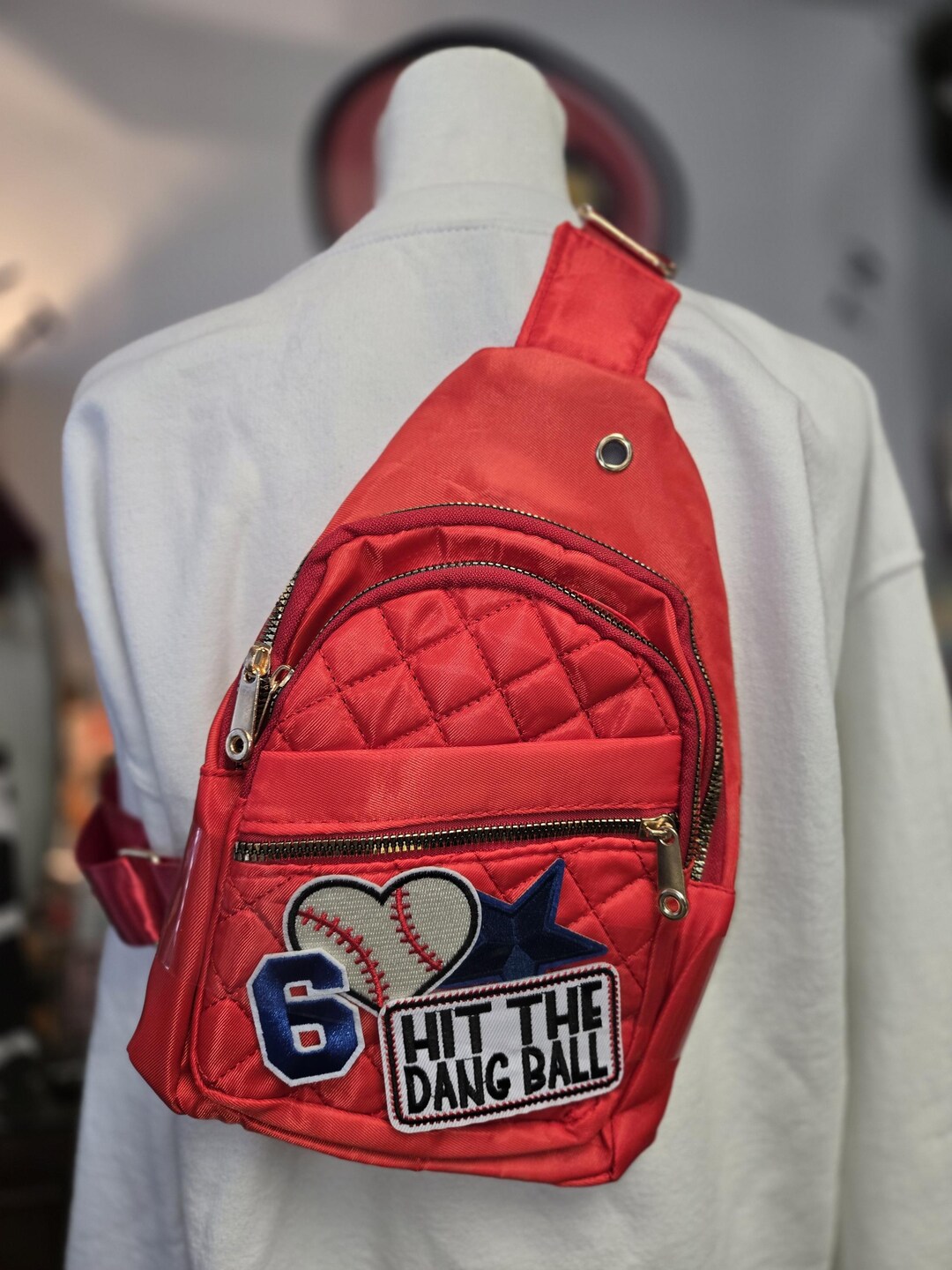 Custom Slingback Bag With Unlimited Patches - Etsy