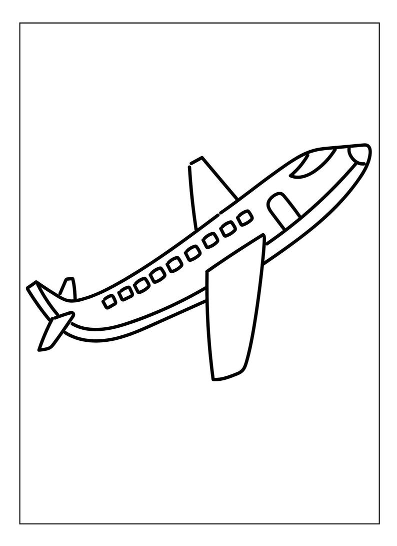 Travel Coloring Sheets - Etsy