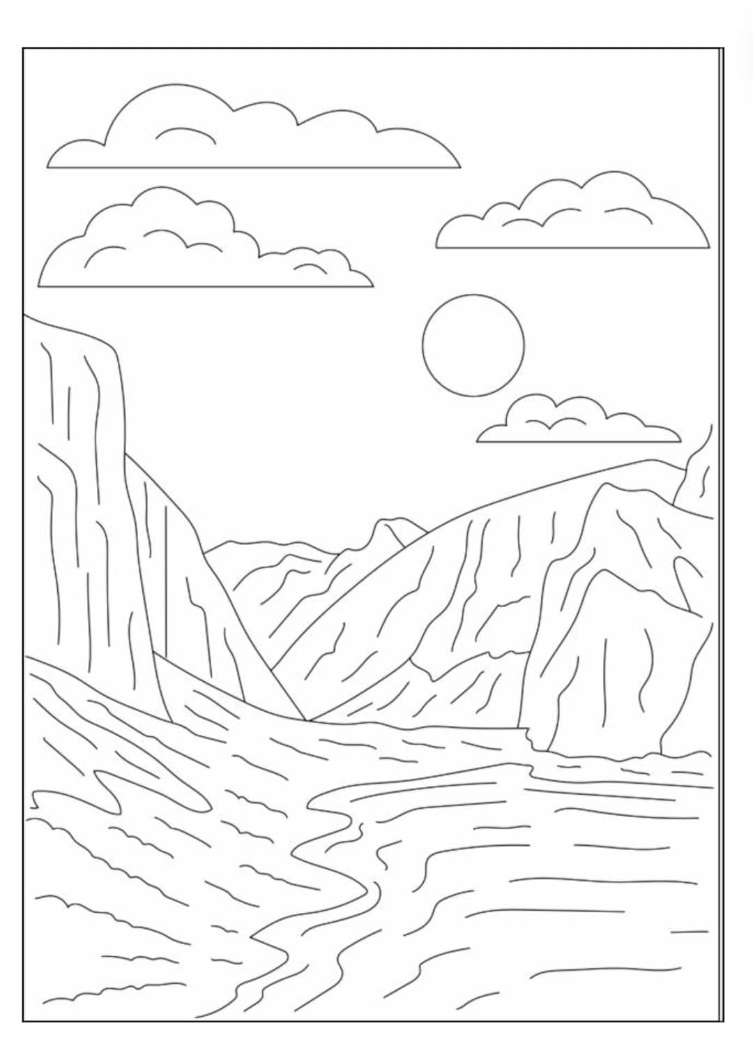 Coloring Sheets - Etsy