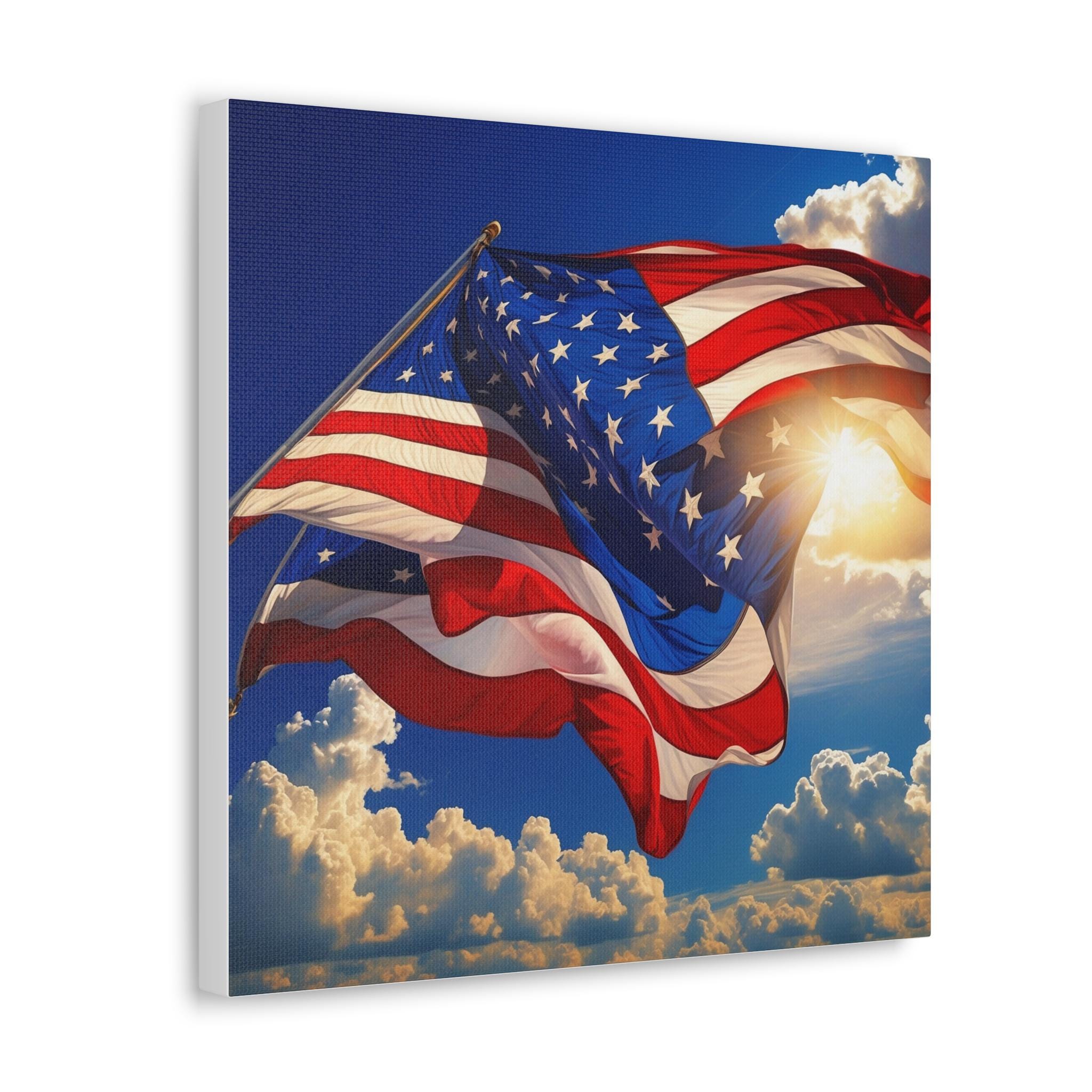 The American Flag Portrait/ Wall Art/ Home Wall Decor - Etsy