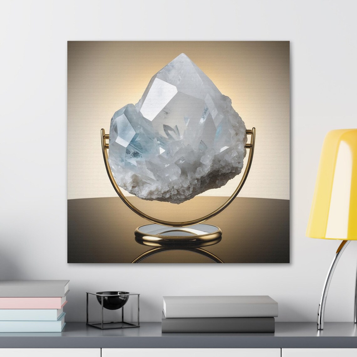 White Quartz Portrait/ Wall Art/ Home Wall Decor - Etsy