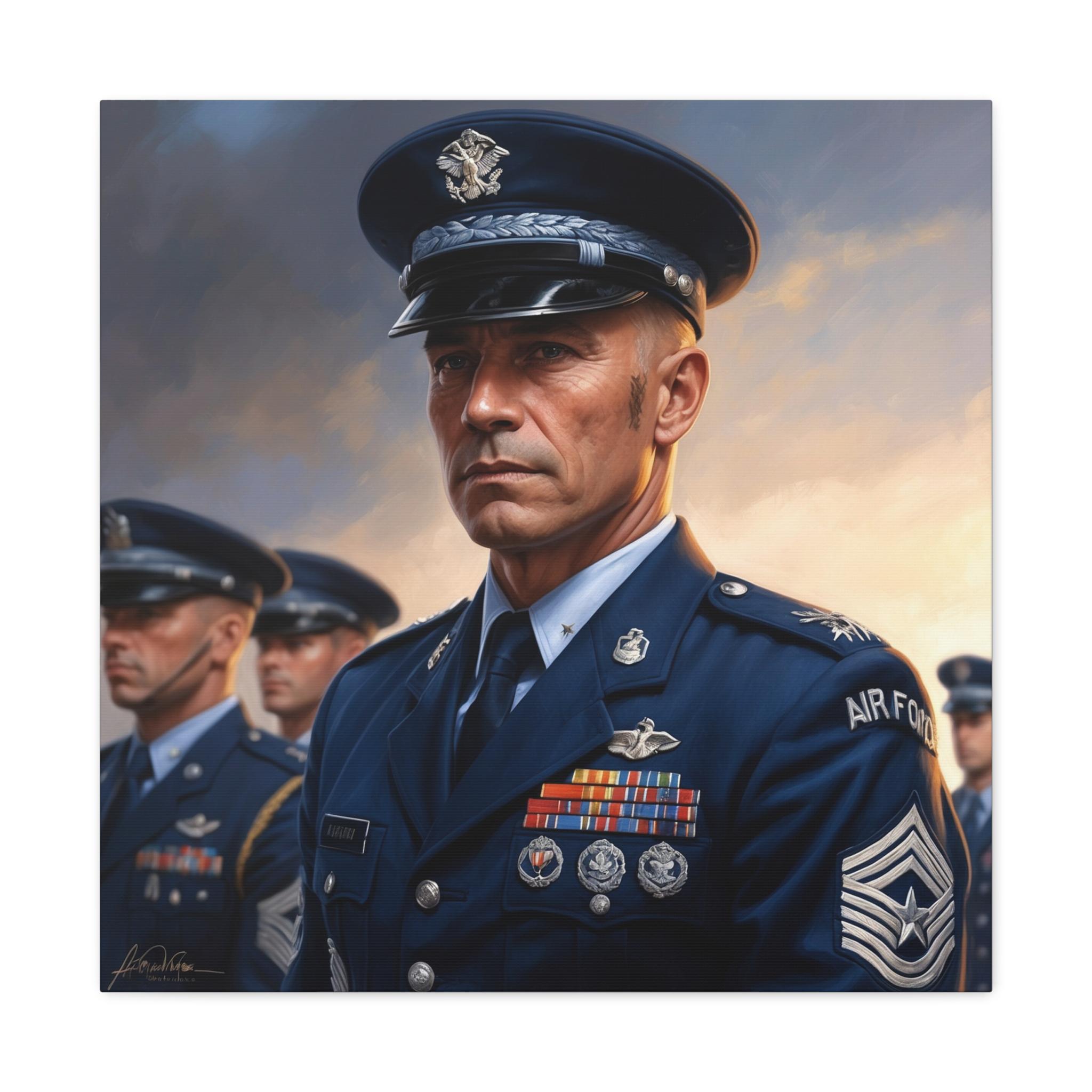 Air Force General Portrait/ Wall Art/ Home Wall Decor - Etsy