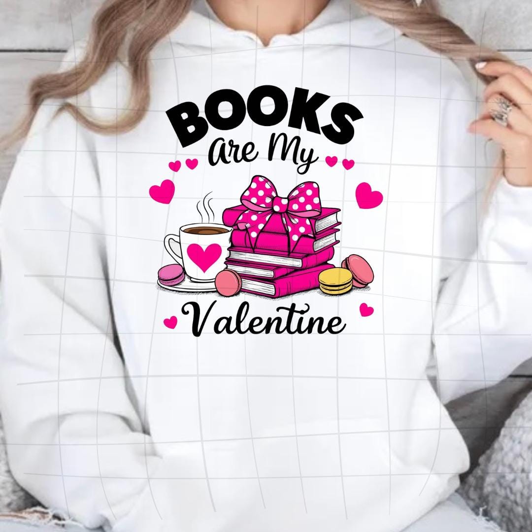 Book Valentine PNG - Happy Valentine Day - Books Are My Valentine ...