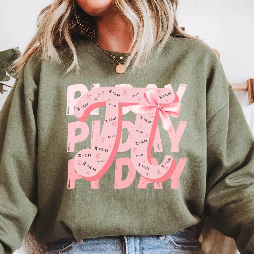 Pink Pi Day Coquette PNG, 3.14 Day Png, Teacher Math Png, Pi Day Bow ...