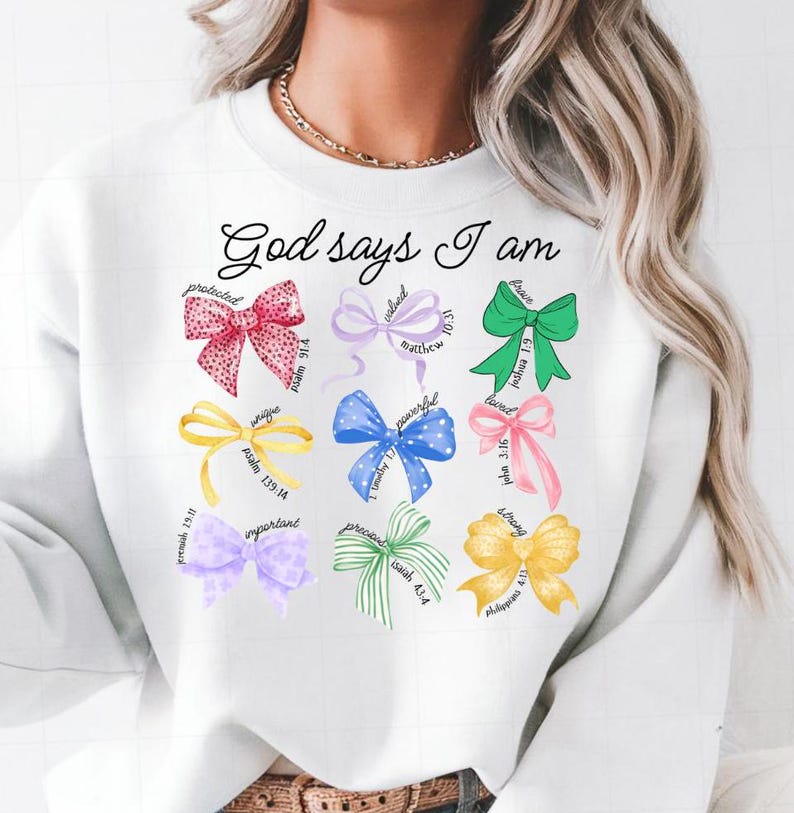 God Says I Am Coquette Png, Pink Coquette Bows Png, Jesus Valentine Png ...