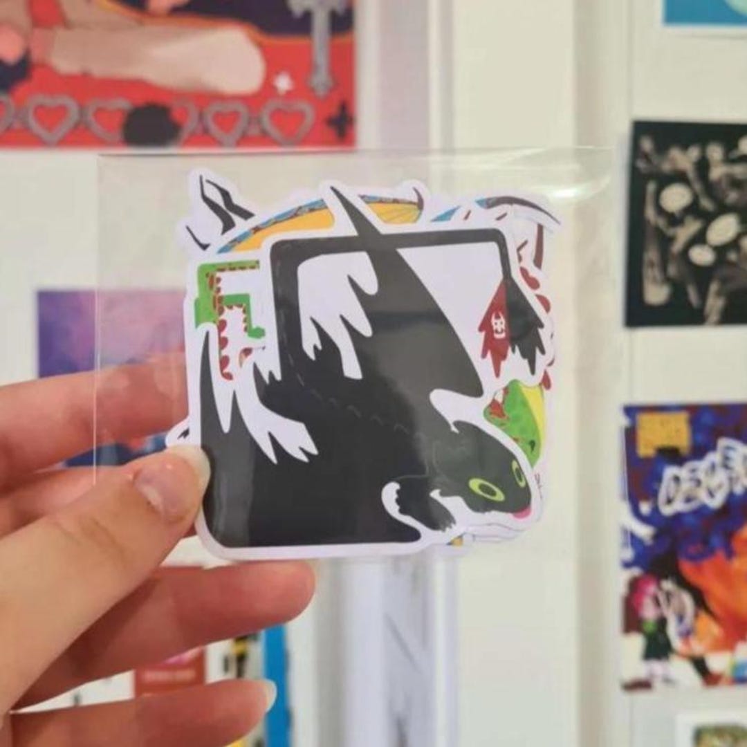 HTTYD Stickers 3" - Etsy