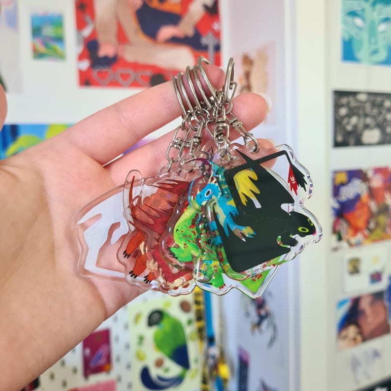 How to Train Your Dragon | Keychains - Etsy Australia