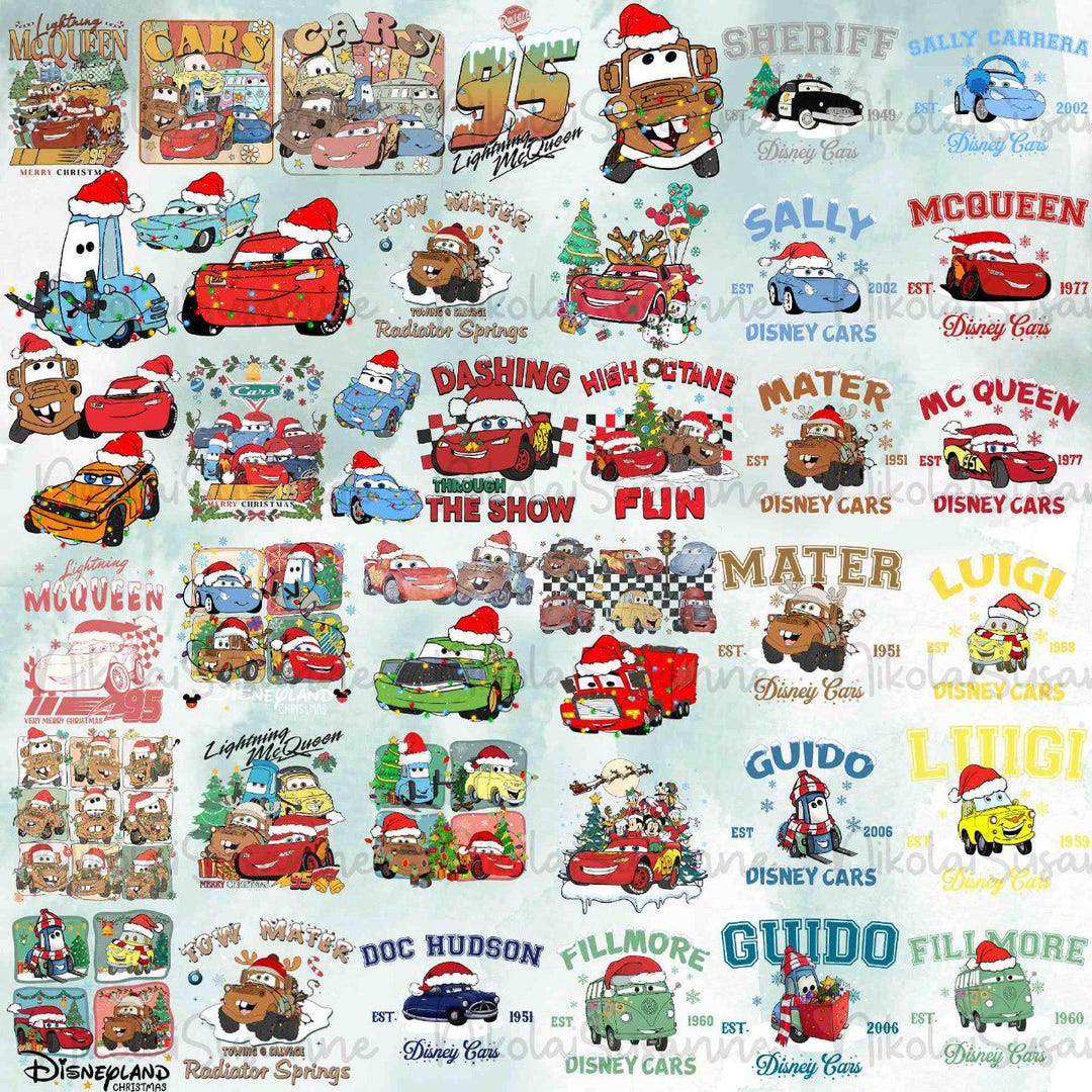 Mega Bundle Christmas Cars Santa Costume Png, Dashing Through the Show ...