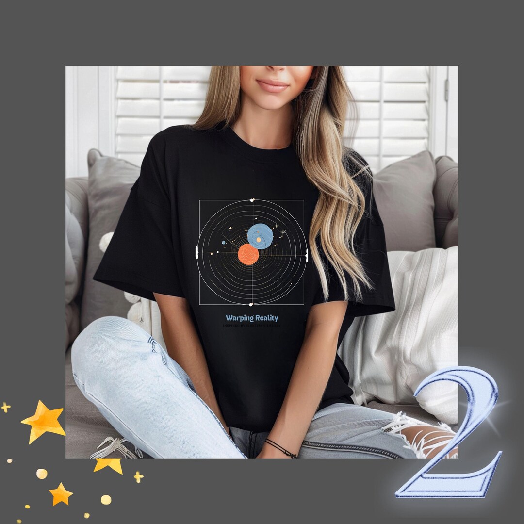 Warping Reality, Inspired by Einstein's Theory of Relativity, Gift for ...