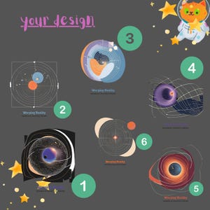 Warping Reality, Inspired by Einstein's Theory of Relativity, Gift for ...