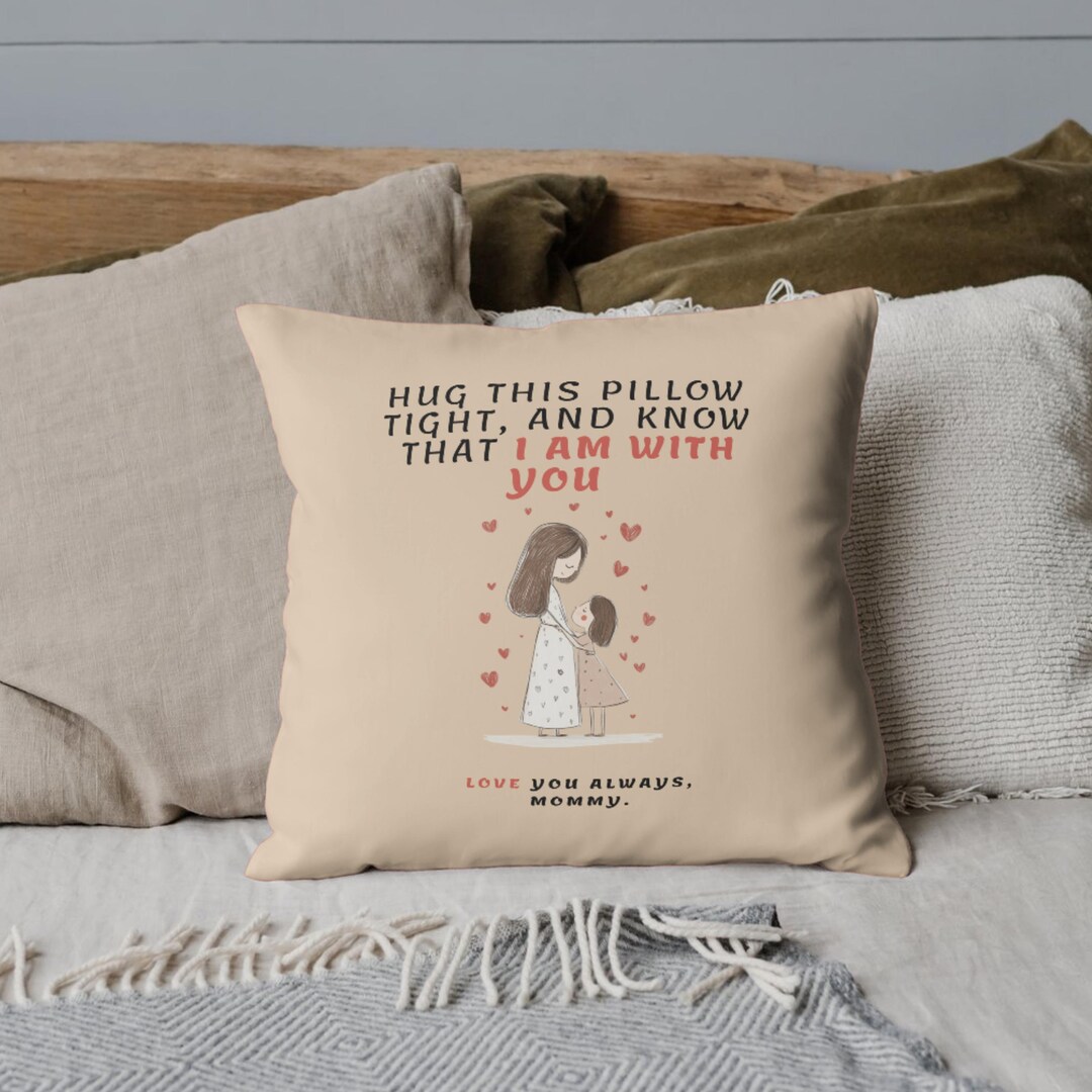 To My Daughter Pillow: Heartfelt Gift From Mom - Etsy