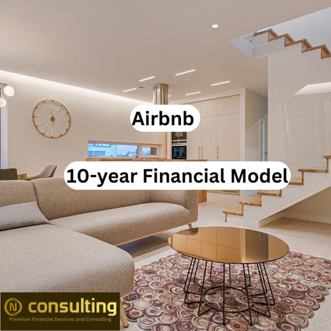 Airbnb (10-year) Financial Model - Etsy
