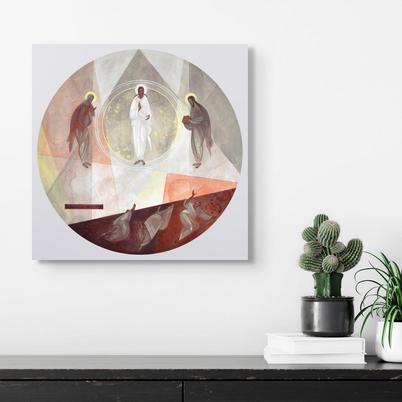 Transfiguration of Jesus, High-quality Fine Art Canvas Print - Modern ...