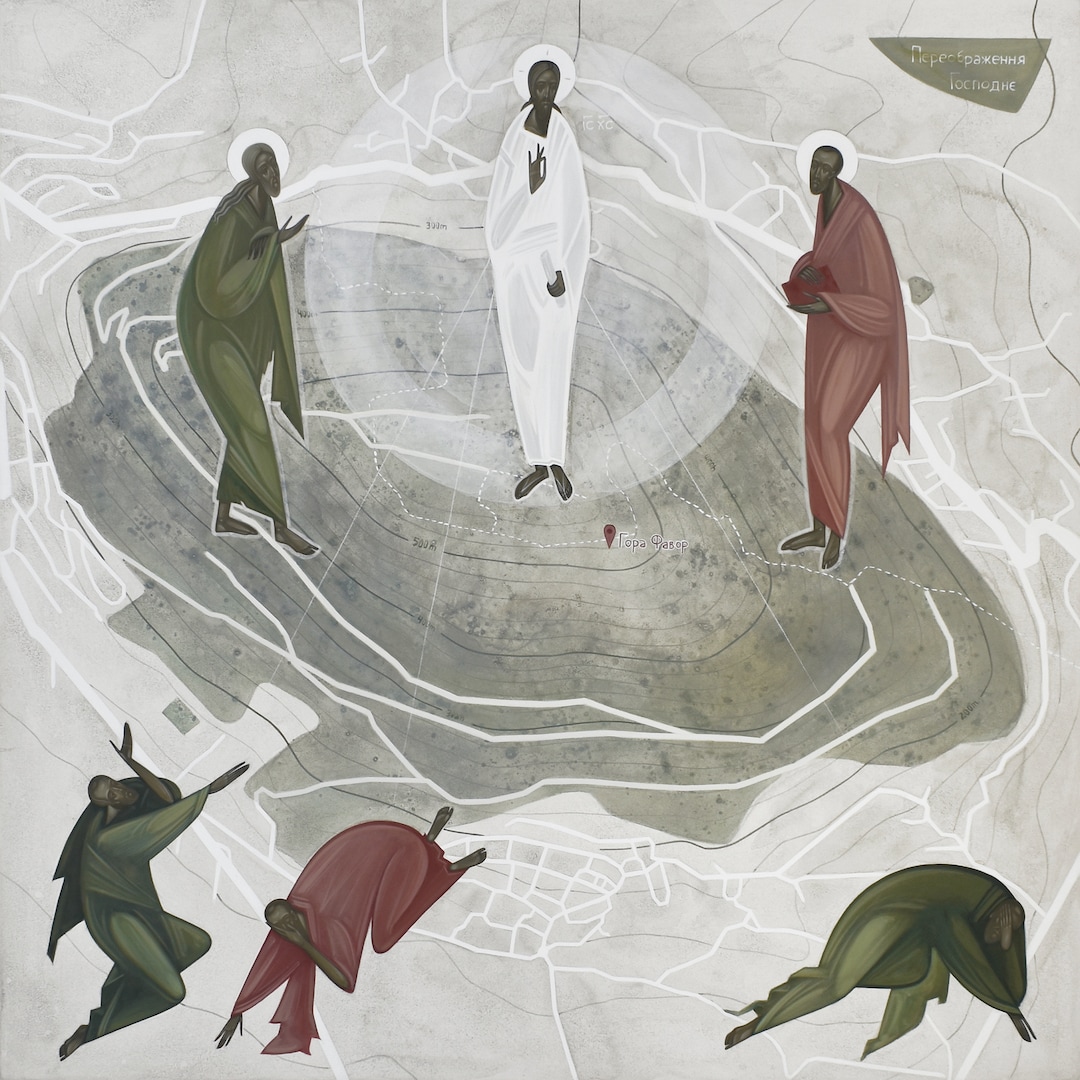 Transfiguration of Jesus Christ, Art Print on Canvas - Modern Christian ...