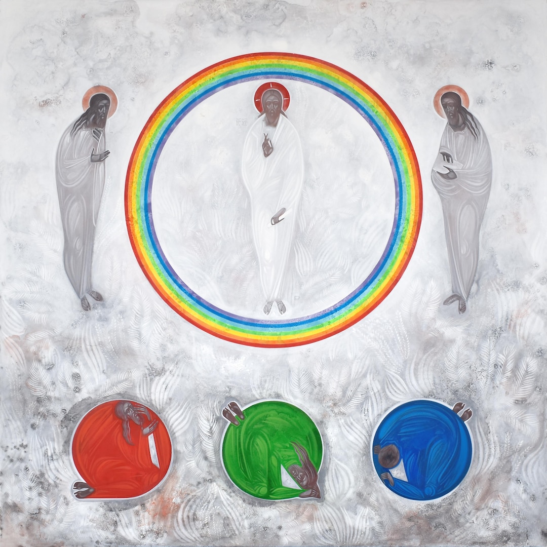 Transfiguration of Jesus Christ - Modern Christian Art, Giclee Canvas ...