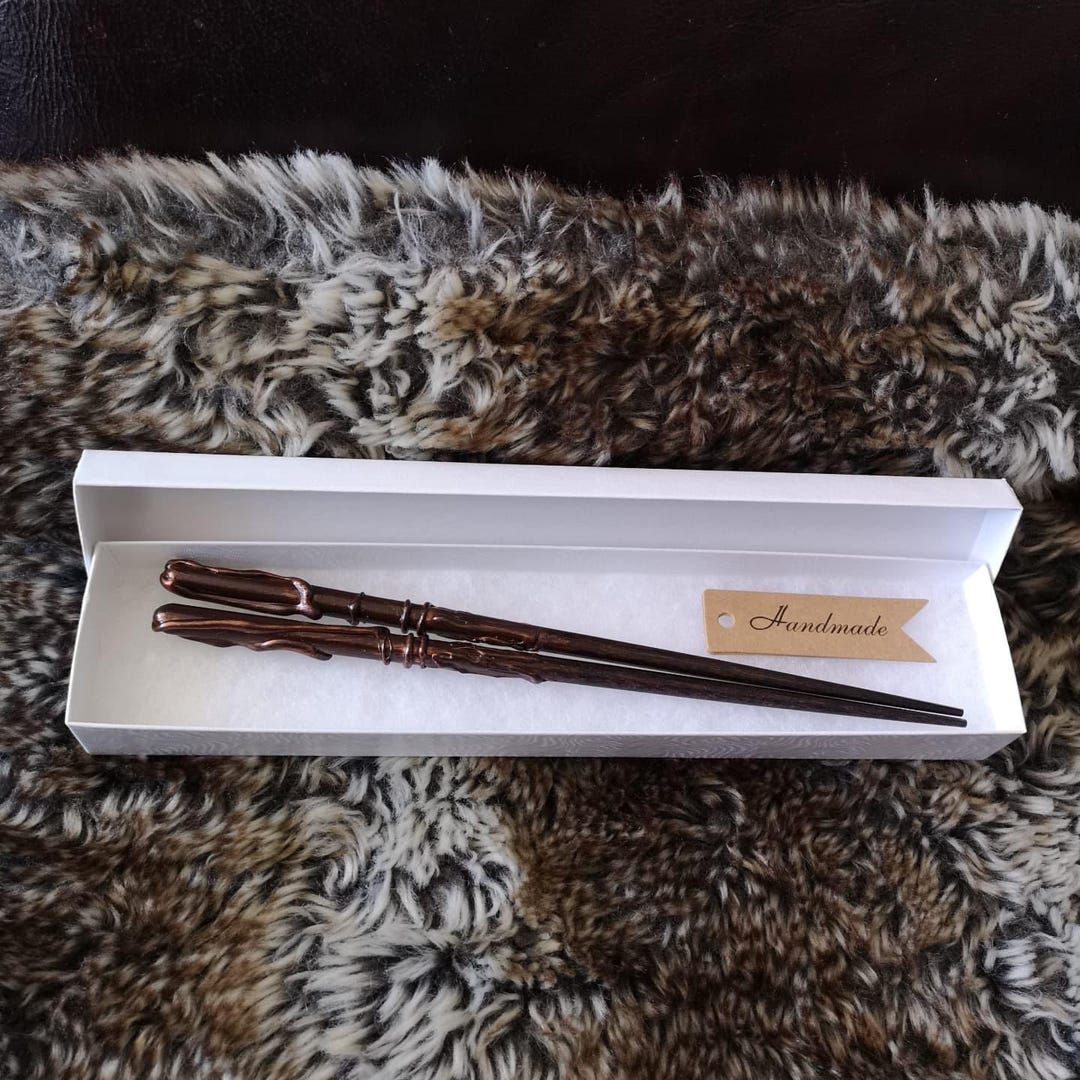 Wizard Wand Chopstick Set, Harry Potter Gifts, Stocking Filler ...