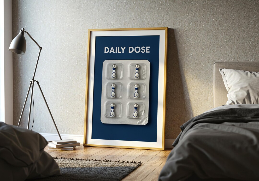 Daily Dose – Clase Azul Blister Pack Print | Surreal Luxury Wall Art ...