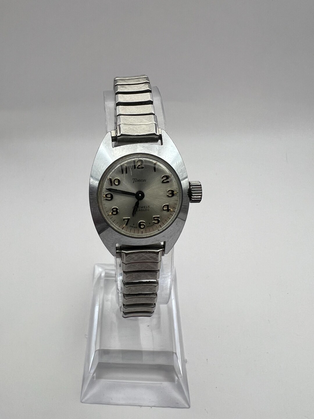 Ladies 1960s Timor 17j Incabloc Mechanical Swiss Made Watch With ...
