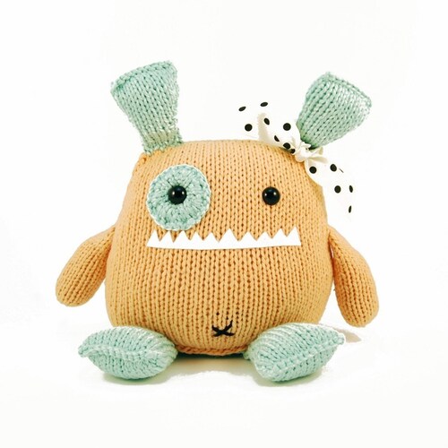 Penelope the Empathetic Monster Knitting Pattern Pdf INSTANT - Etsy