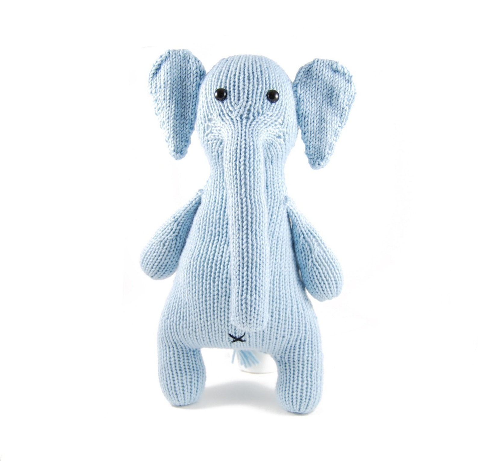 Esther the Eccentric Elephant Knitting Pattern Pdf INSTANT - Etsy