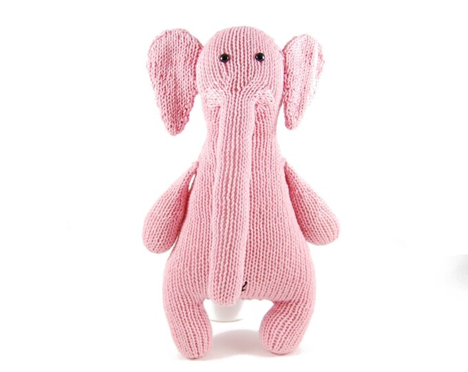Esther the Eccentric Elephant Knitting Pattern Pdf - Etsy