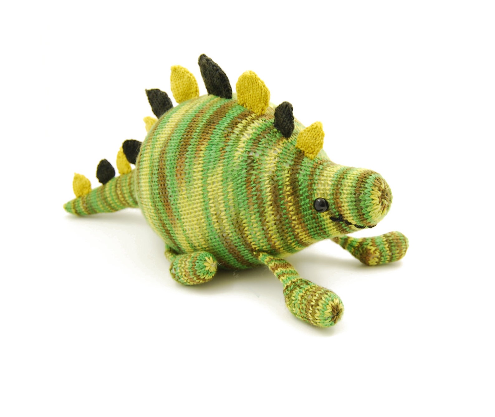 Sherman the Square Dancing Stegosaurus Knitting Pattern Pdf INSTANT ...