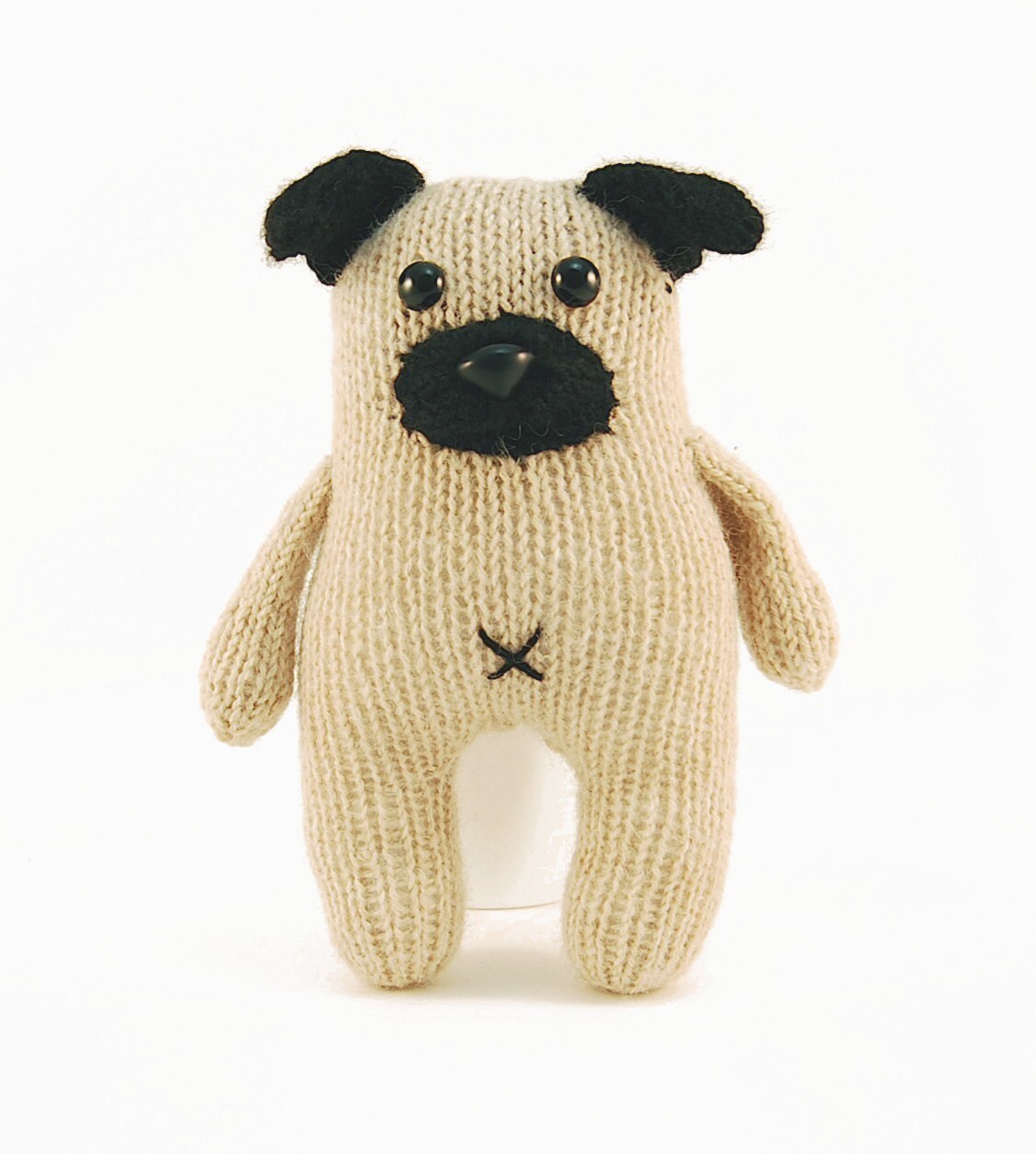 Wasabi the Gregarious Pug Knitting Pattern Pdf INSTANT - Etsy