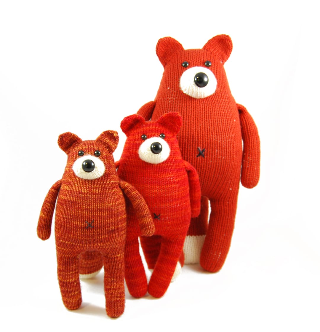 NEW Knox the Finicky Fox Knitting Pattern Pdf INSTANT DOWNLOAD - Etsy