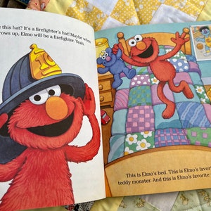 Sesame Street Elmo Books, Little Golden Books, Tickle Me Elmo, Jim ...