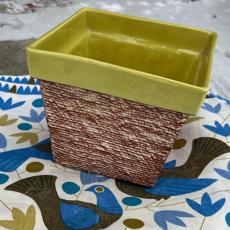 Chartreuse Planter - Etsy