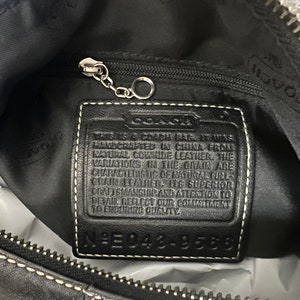 Vintage Black Coach Legacy Hobo Bag, Vintage Coach Bag, Coach Shoulder ...