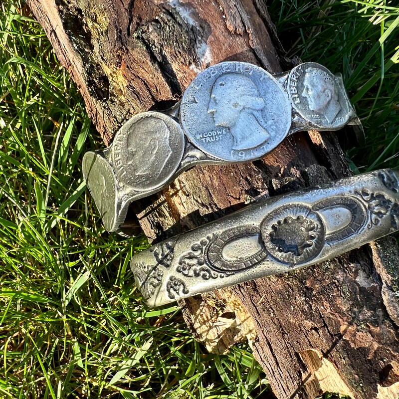 Pewter Bracelet - Etsy