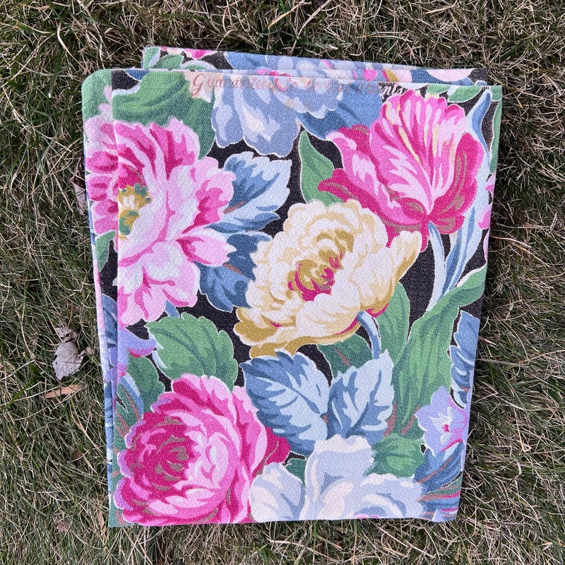 Vintage Barkcloth Fabric - Etsy